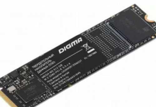 SSD накопитель digma Mega M2 M.2 2280 512 гб