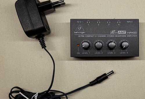 Behringer HA400 усилитель для наушников
