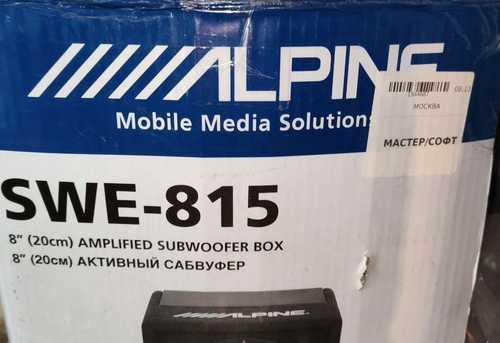 Активный сабвуфер Alpine SWE-815