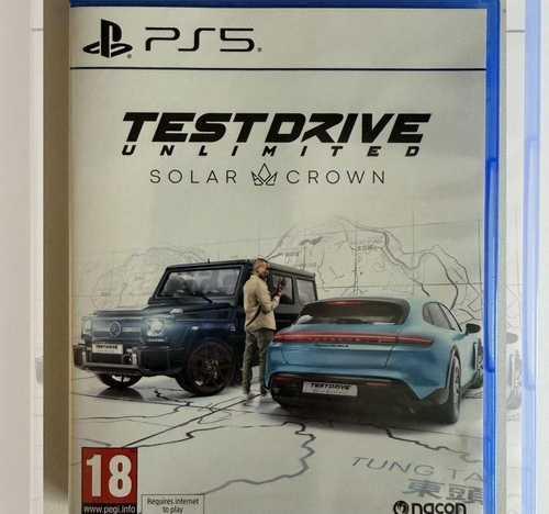 Test Drive Unlimited Solar Crown ps5 диск