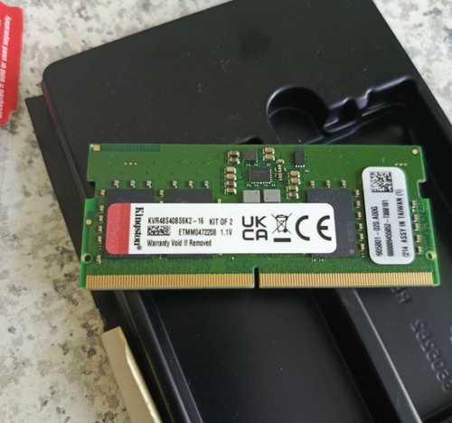 SO-dimm, DDR 5, Kingston 8 Gb