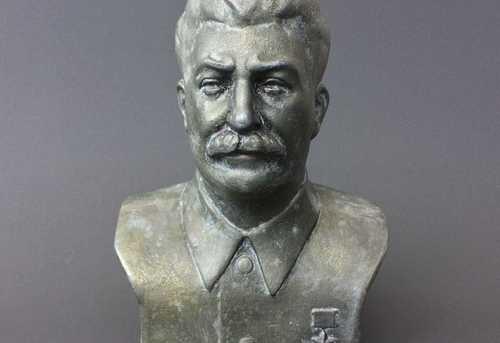Старинный редкий бюст Сталина