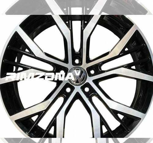 Литые диски в стиле Volkswagen R19 5x112 ave