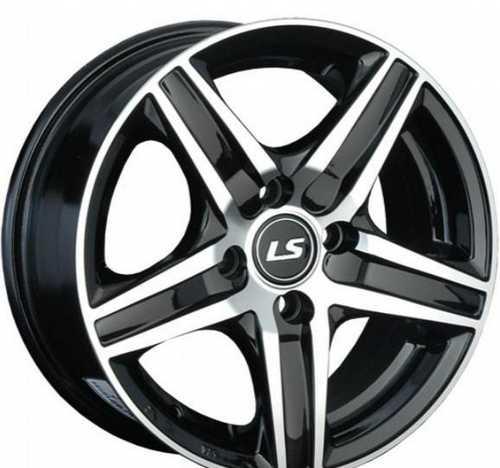 Диски LS 321 7x17 4*100 ET40 DIA60.1 BKF Литой