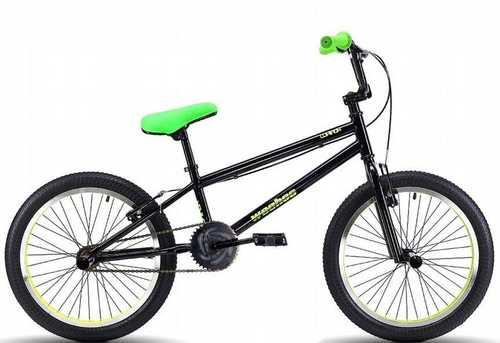 Велосипед BMX comiron 20" Big Woohoo черный (2024)