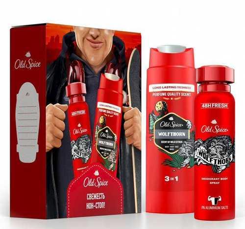 Old Spice Подарочный набор "Wolfthorn" #401178