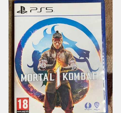 Диск mortal kombat 1 ps5