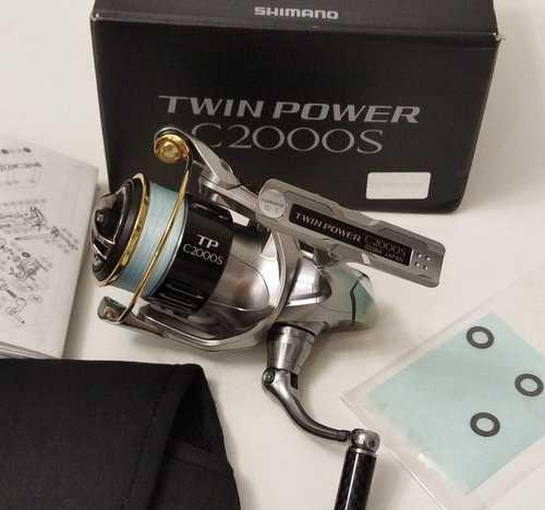 Катушка Shimano Twin power 15 c2000s