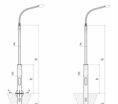 Опоры освещения