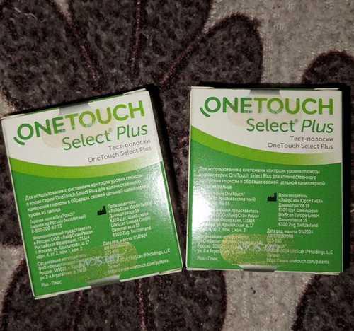 Тест полоски one touch select plus 50шт