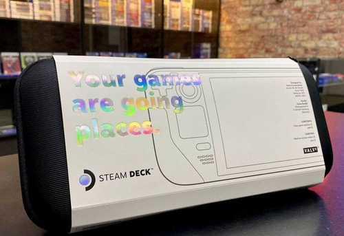 Игровая консоль Steam Deck 512gb