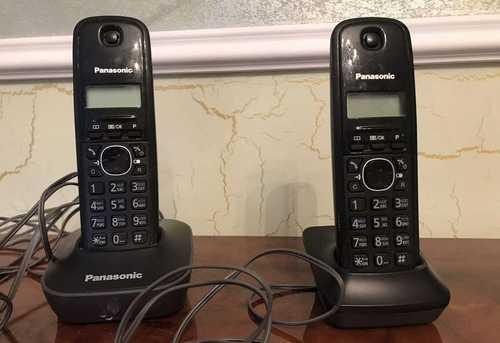 Panasonic радиотелефон на две трубки