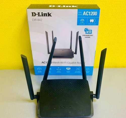 Wi-Fi роутер D-Link DIR-842 (К3)