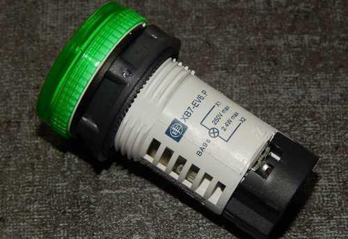 Лампа сигнальная XB7-EV6.P зеленая