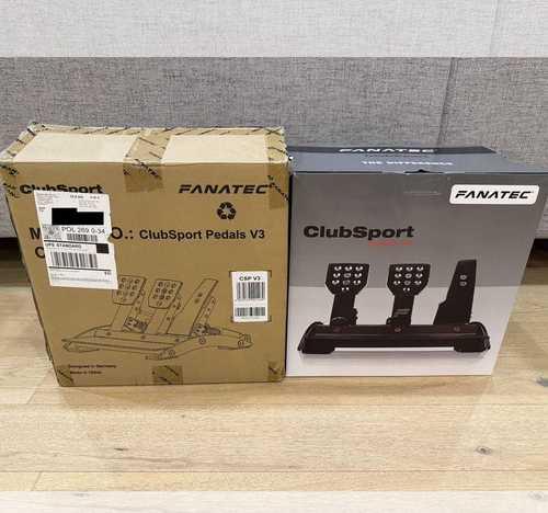 Fanatec clubsport pedals v3