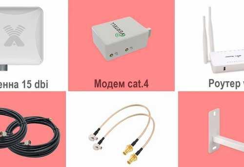 Интернет для офиса усиление 15dBi ZBT WE1626