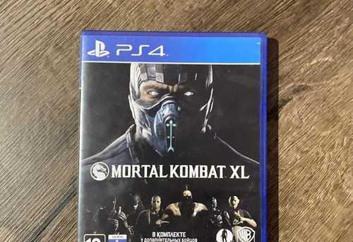 Mortal Kombat XL игра для PS4