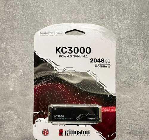 Kingston kc3000 2tb, ssd m2