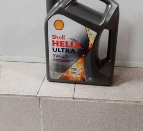 Масло моторное Shell helix ultra 5W40
