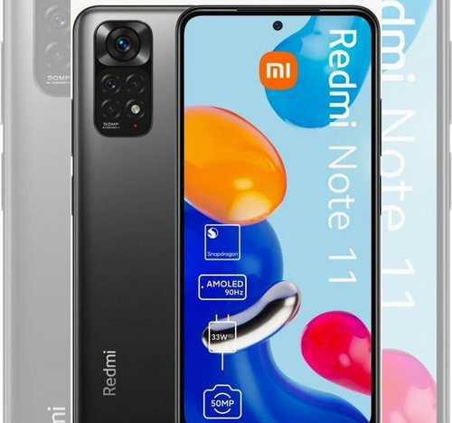 Xiaomi Redmi Note 11, 4/64 ГБ