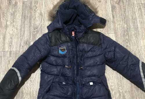 Куртка зимняя на мальчика 7-8 лет