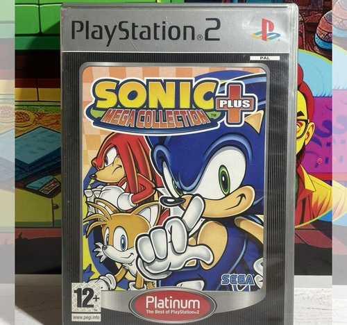 Sonic Mega Collection Plus Соник Игра PS2