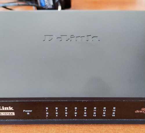 Коммутатор D-link DES-1016A