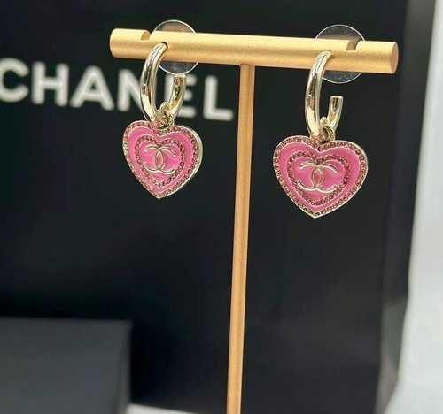 Серьги chanel