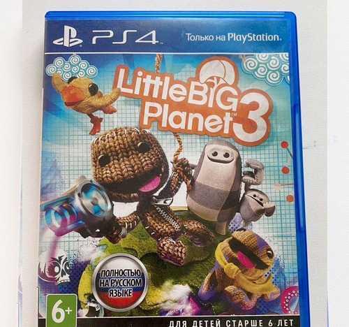 Little big planet 3 ps4 диск