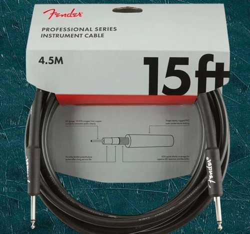 Fender Professional Cable 4,5m Black