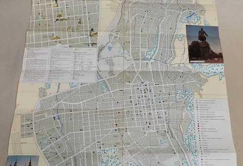Карты туристические СПб, Москва, ло, Алма-Ата