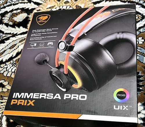 Игровые наушники cougar Immersa Pro Prix 7.1