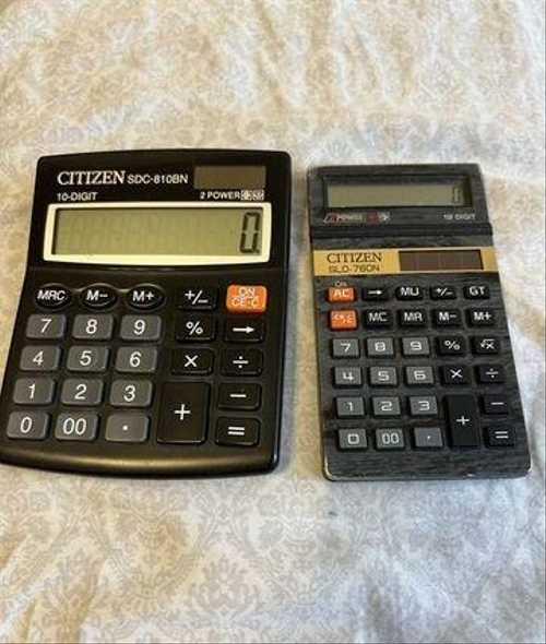 Калькулятор citizen на солнечный батареях