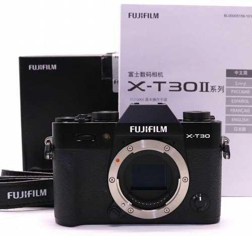 Fujifilm X-T30 II body в упаковке (пробег 14910 кадров)