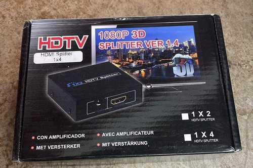 Разветвитель hdmi 1х4 3D