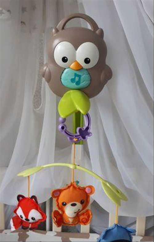 Мобиль на кроватку Fisher Price 3 в 1