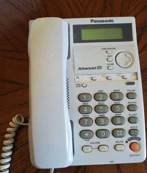Телефон офисный домашний Panasonic KX-tsc35ruw