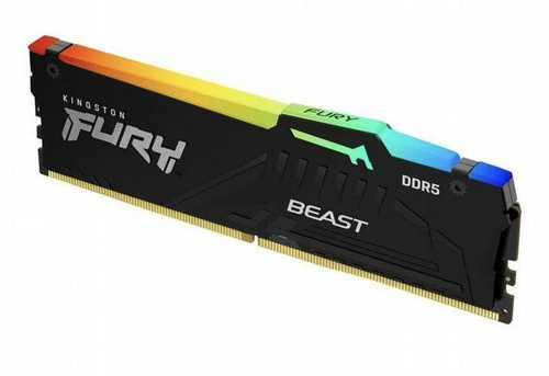 Оперативная память Kingston Fury Beast RGB DDR5