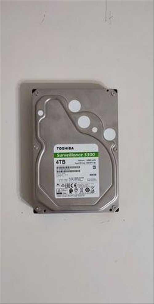 Жесткий диск 4 тб toshiba s300 4tb hdd 3.5"