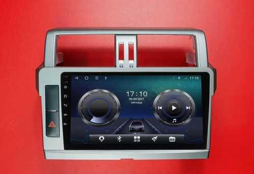 Магнитола Toyota Prado 14-18 Android 6+64 qled