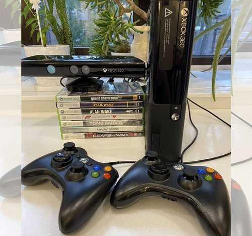 Xbox 360E 500gb, 7 дисков