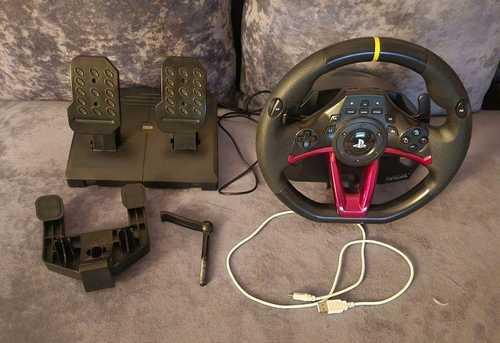 Игровой руль hori racing wheel apex