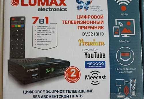 New DVB-T2 цифровая приставка Lumax DV3218HD