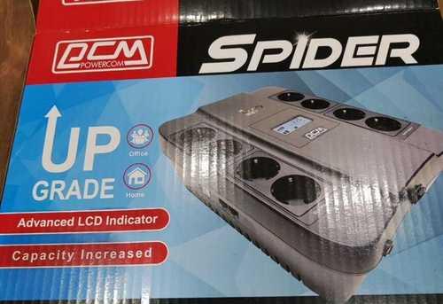 Новый ибп Powercom Spider SPD-750U LCD