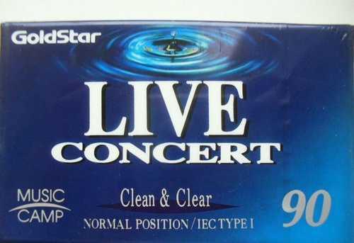 Аудиокассеты GoldStar Live Concert 90