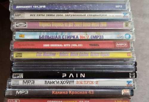 Музыка разная на дисках Mp3 и CD