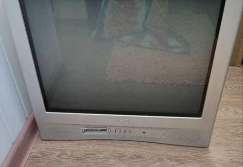 Телевизор JVC с 2 пультами