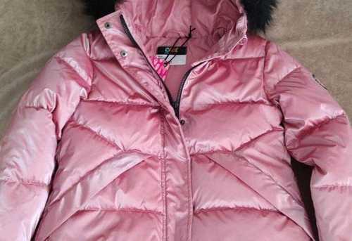 Зимняя новая куртка для девочки futurino 128