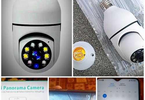 Камера видеонаблюдения (лампа)
