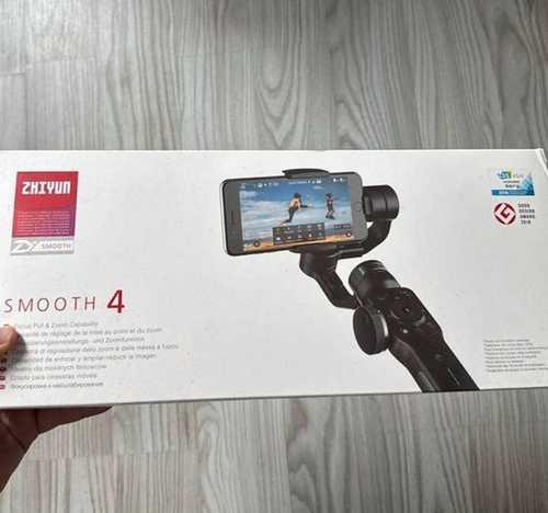 Стабилизатор для смартфона Zhiyun Smooth 4 черный